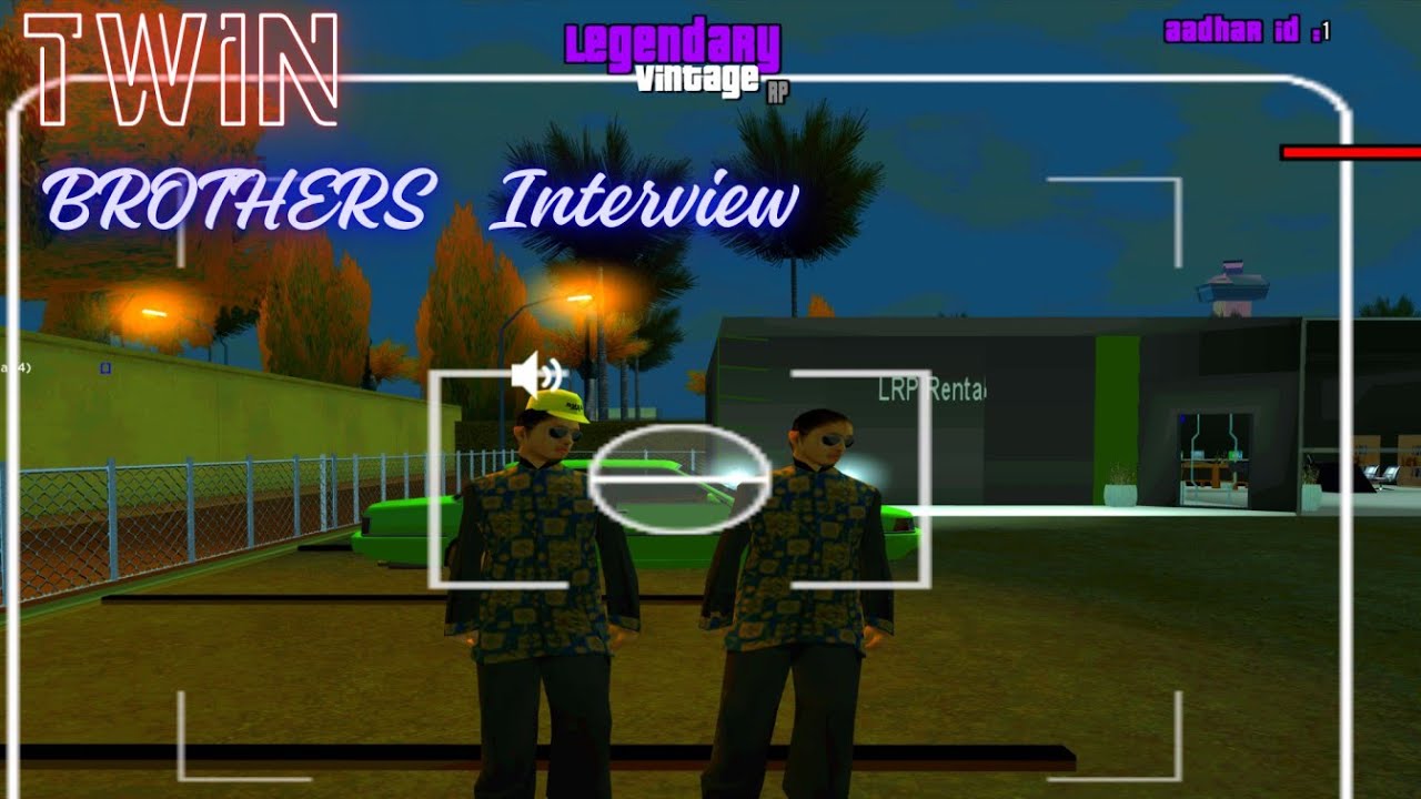 Twin Brothers Interview | Legendary Roleplay | Legendary News ...