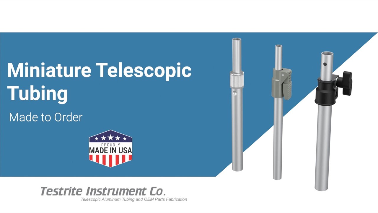Miniature Telescopic Tubing - YouTube