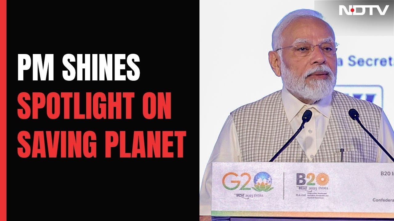 PM Modi: "Concern Over Planet's Health As Important As Our Personal ...