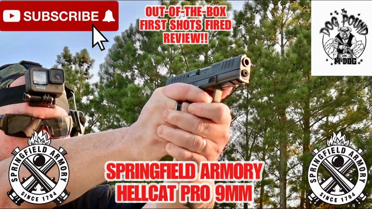 SPRINGFIELD ARMORY HELLCAT PRO COMPACT EDC 9MM REVIEW! - YouTube