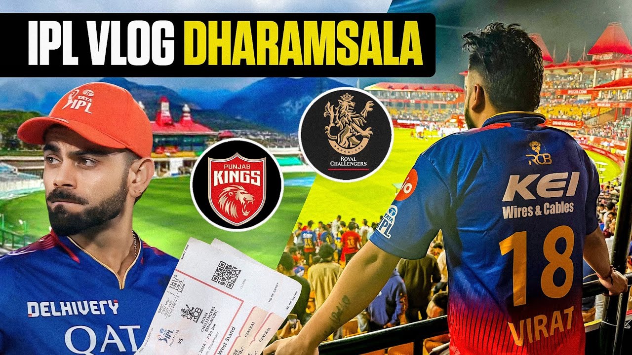 WATCHING FIRST IPL MATCH EVER | RCB VS PUNJAB KINGS 🔥🏏#rcb #ipl # ...