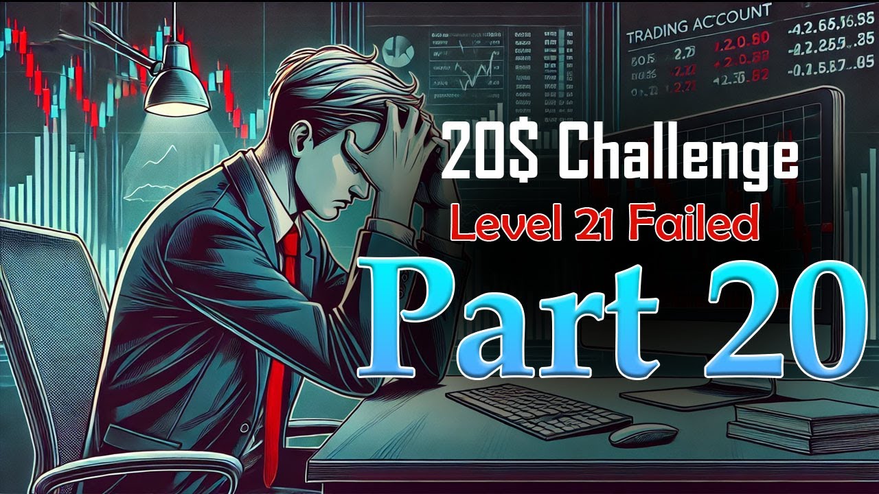 $20 To $52,400 - Grow Small Trading Account challenge Failed - YouTube