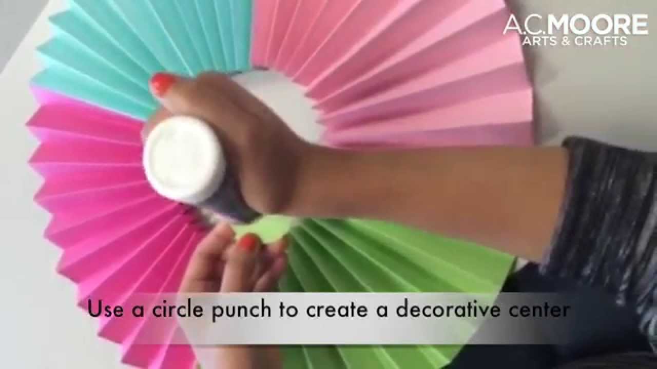One More Minute: How to DIY Paper Medallions - YouTube