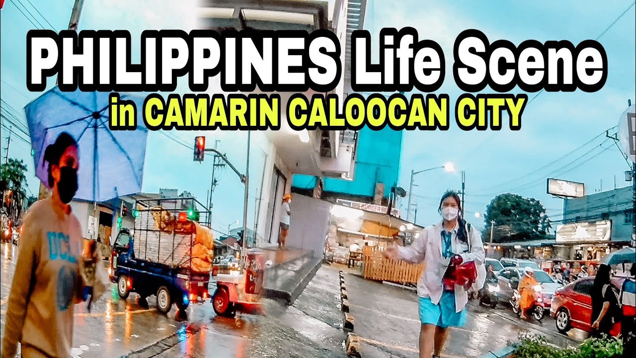 THE REAL LIFE SCENE in Camarin Caloocan City | Walking Evening ...