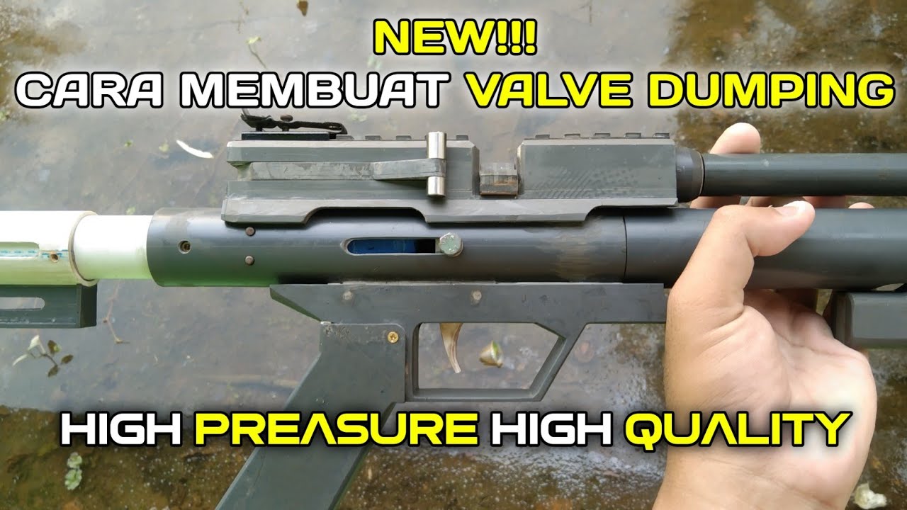 CARA MEMBUAT VALVE DUMPING HIGH PREASURE DARI PIPA PVC - YouTube
