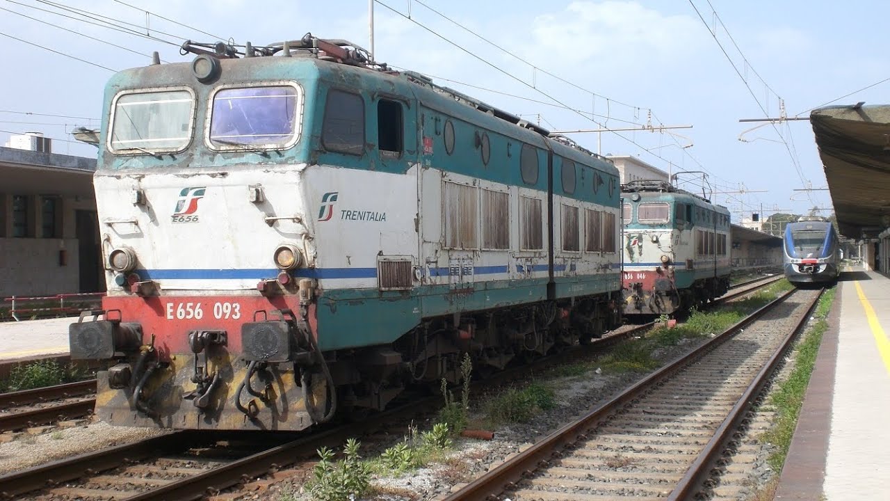 GLI ULTIMI INTERCITY SUN & NIGHT CON E656 IN SICILIA! 2/2 - YouTube