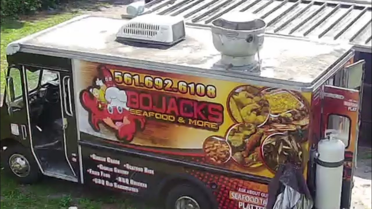 LED LIGHTS INSTALLED ON FOOD TRUCK - YouTube