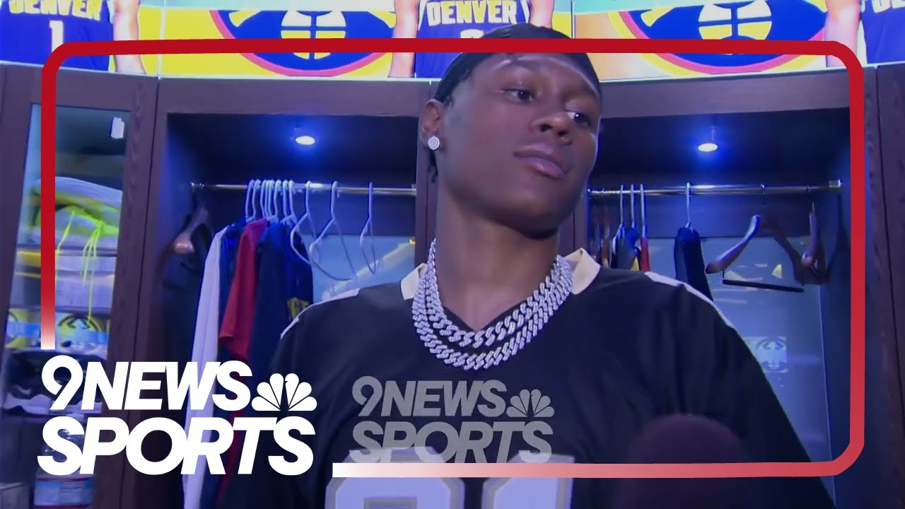 Denver Nugget Peyton Watson wears Deion Sanders Colorado jersey to ...