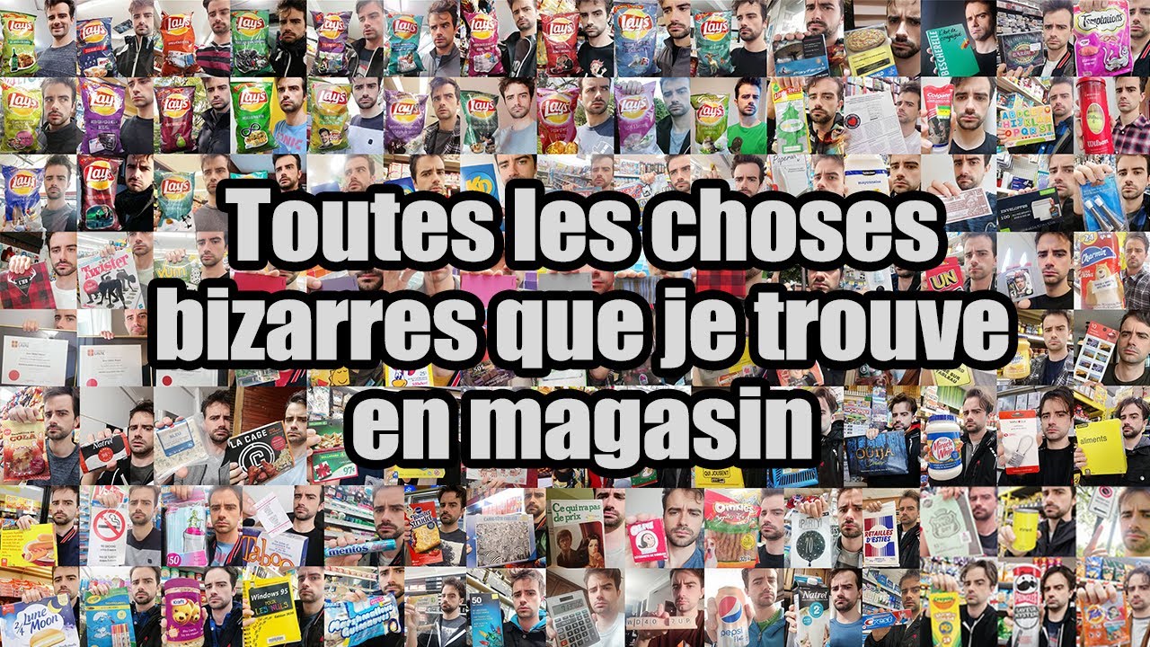 Les choses bizarres que je trouve en magasin (Jean-Michel Martel) - YouTube