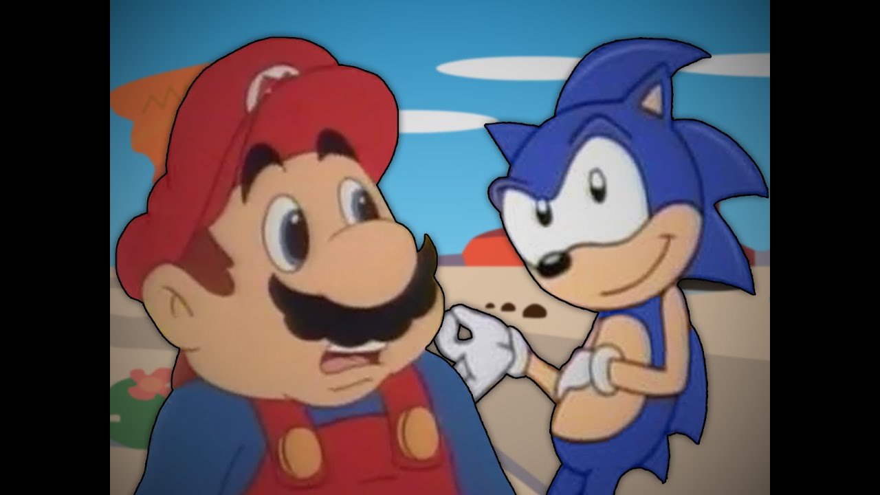 Mario vs Sonic. Epic Rap Battles of Cartoons Season 1. - YouTube