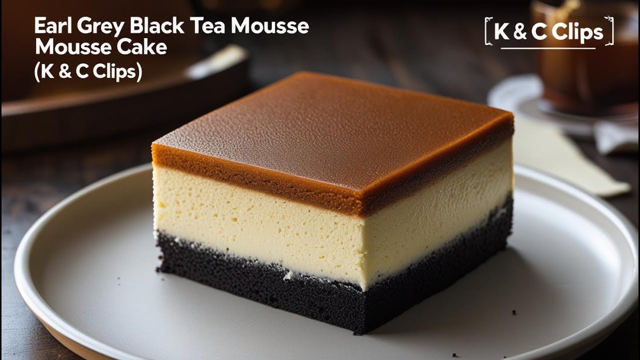 Impress Your Guests: Earl Grey Black Tea Mousse Cake Recipe (Easy ...