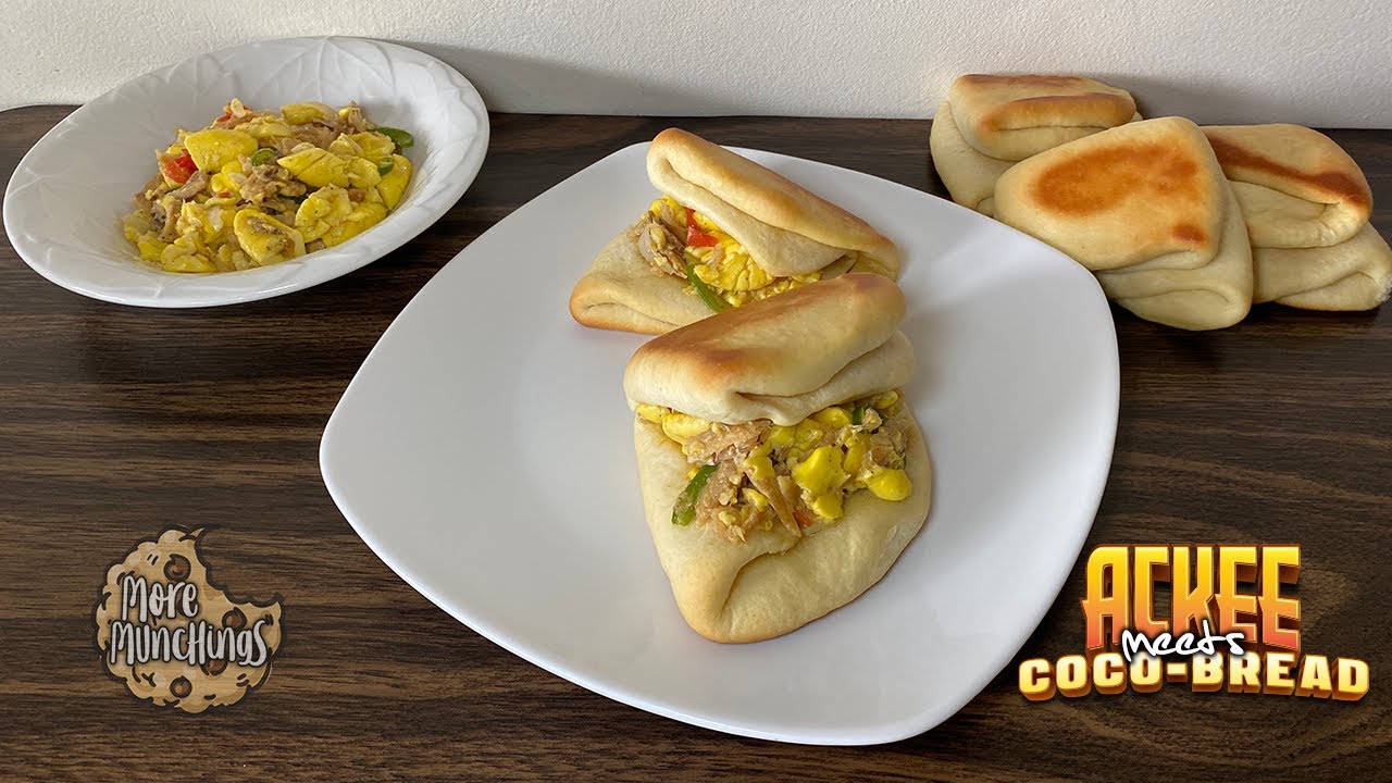 Step by Step Soft and Buttery Coco Bread + Ackee Loaf| More Munchings ...