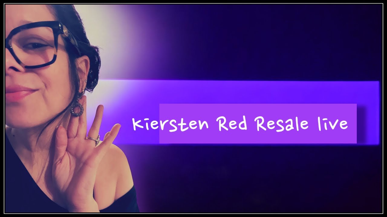 KIERSTEN RED RESALE is live! Jewelry Auction - YouTube