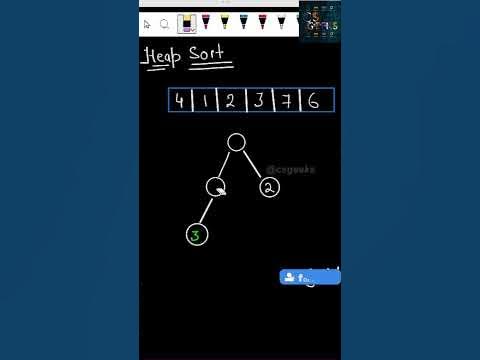 HOW HEAP SORT WORKS ? #DSA #datastructures #algorithm #python - YouTube