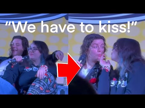 Amanda and Marissa flirting for 2 minutes straight [NOT A SHIP]