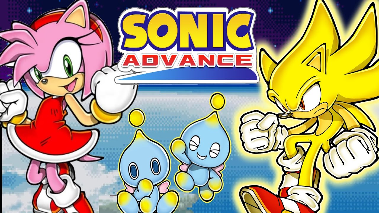 SONIC ADVANCE - Amy's Story & Super Sonic - YouTube