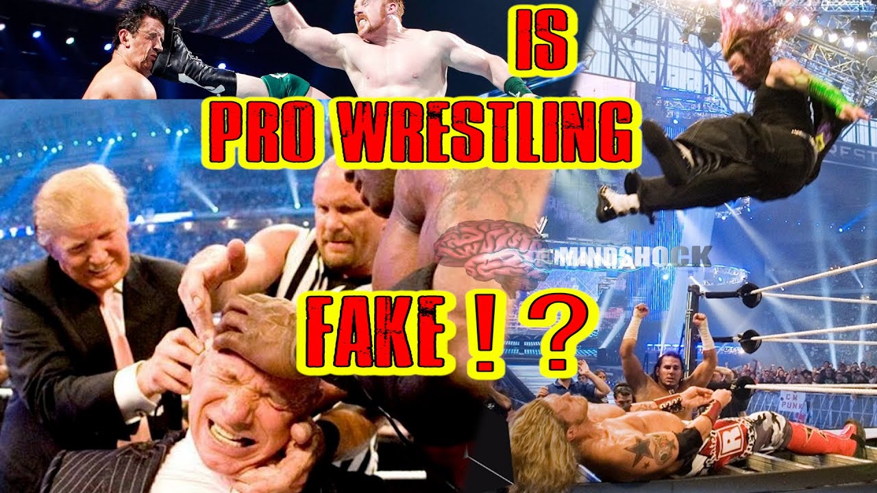 IS PRO WRESTLING FAKE!? - YouTube