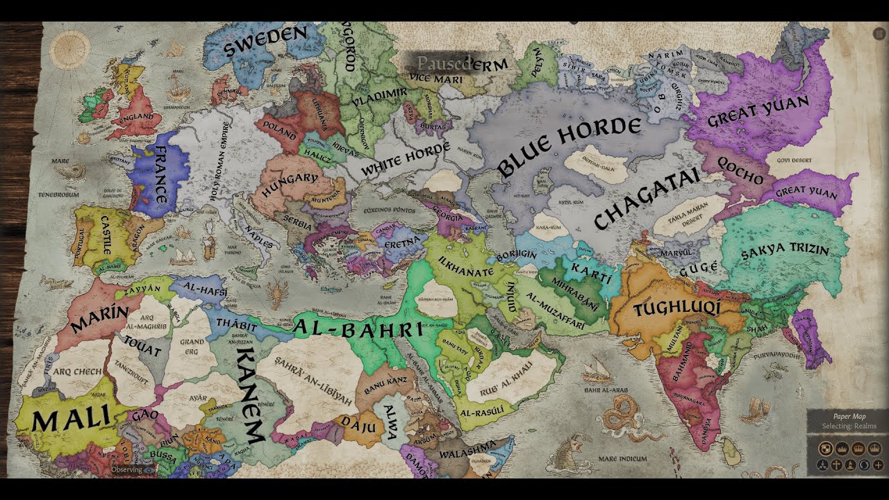 CK3 Timelapse but it Starts in 1337! - YouTube