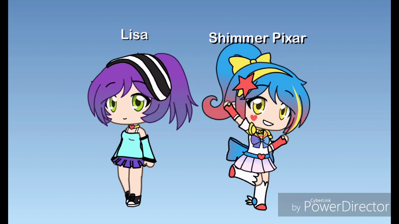 I made a Crystal Shimmer Girls OC - YouTube
