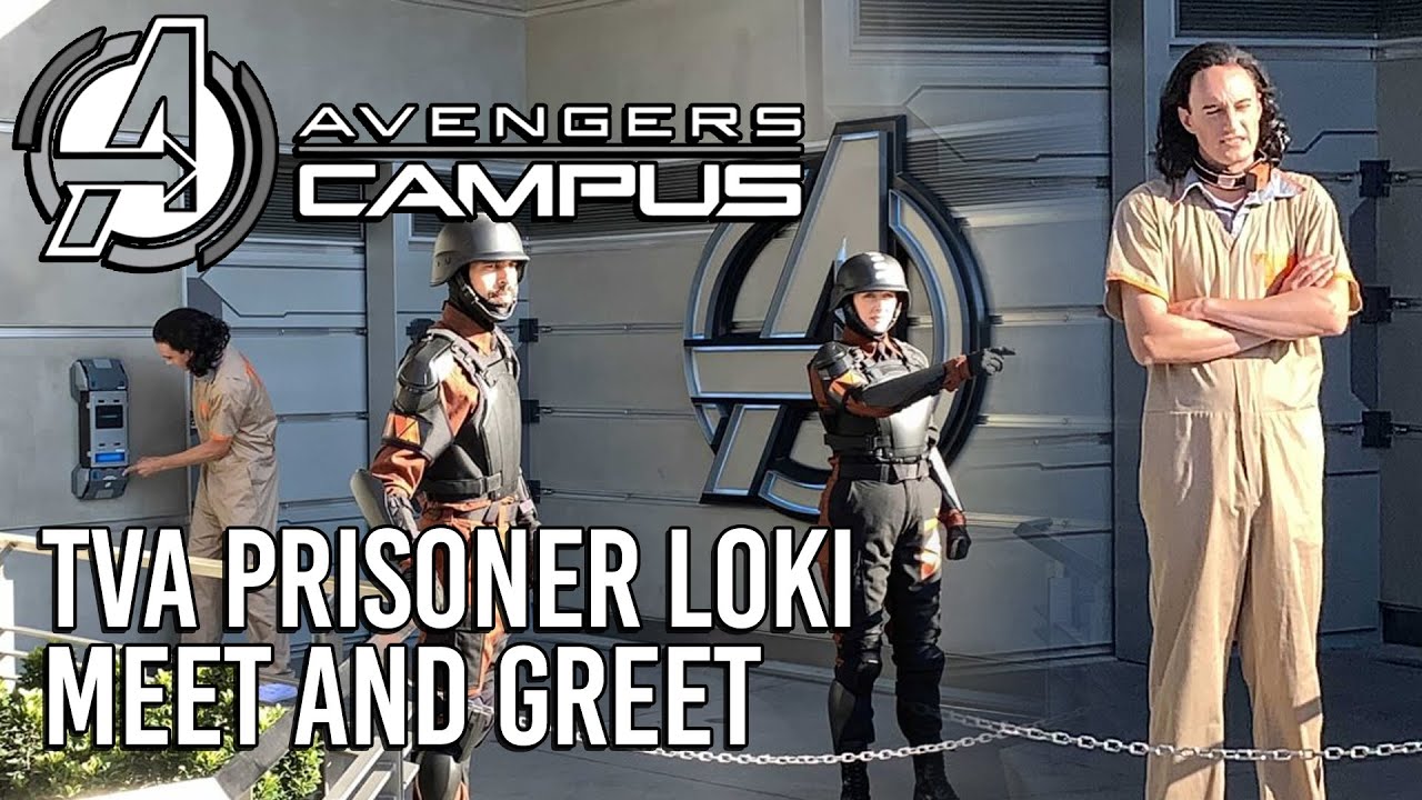 TVA Prisoner Loki Meet and Greet - Marvel Avengers Campus at Disney ...