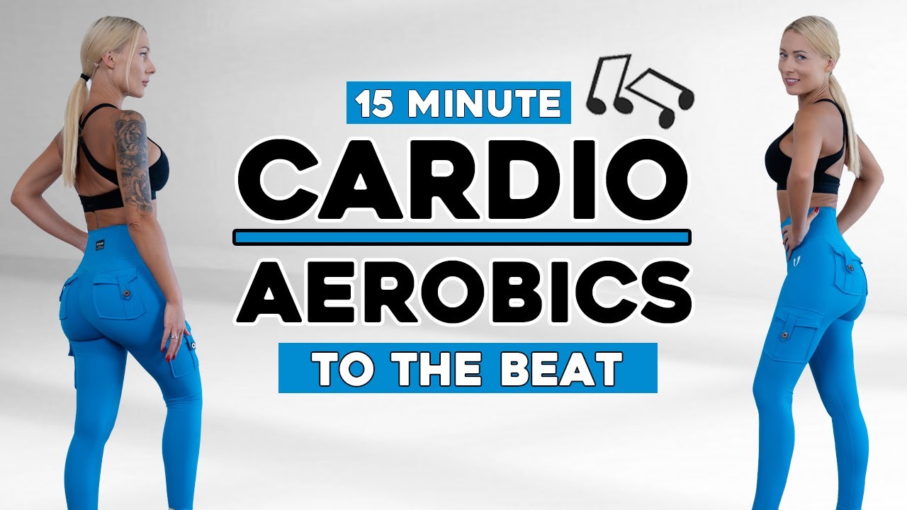 15 Min CARDIO AEROBICS WORKOUT ♫ | No Jumping | No Squats | Challenge ...