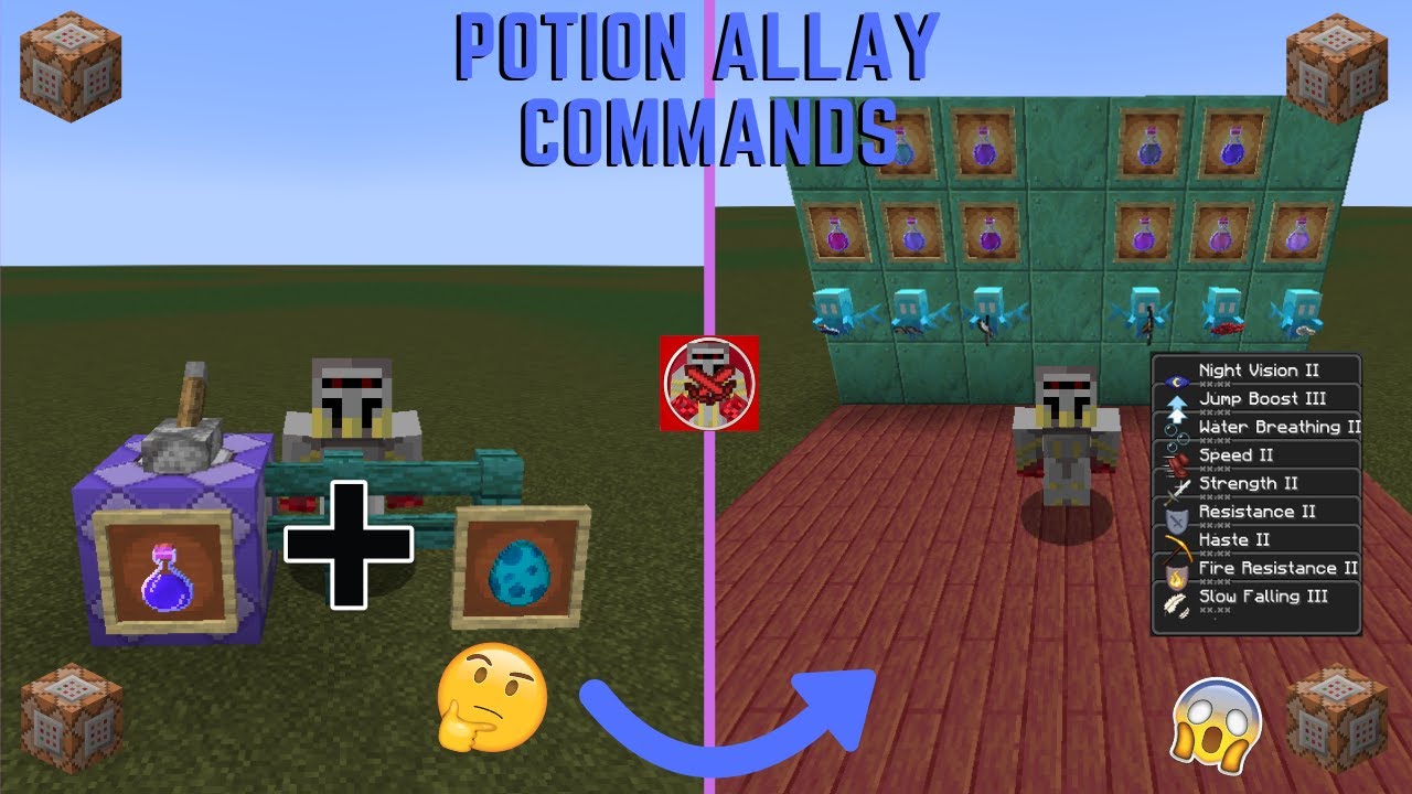 Command Block Tutorial 167 Potion Allay Commands In Minecraft 119 6184