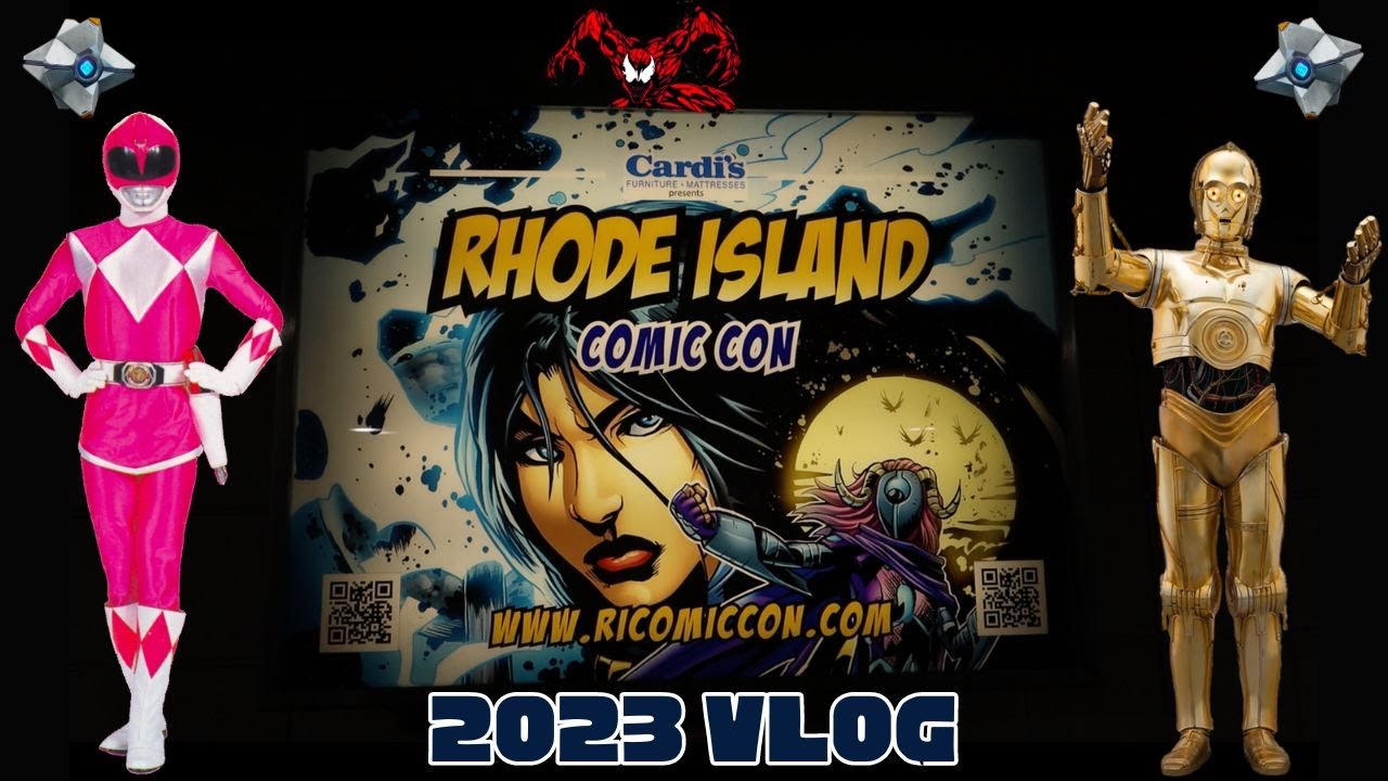 Rhode Island Comic Con 2023 VLOG - YouTube