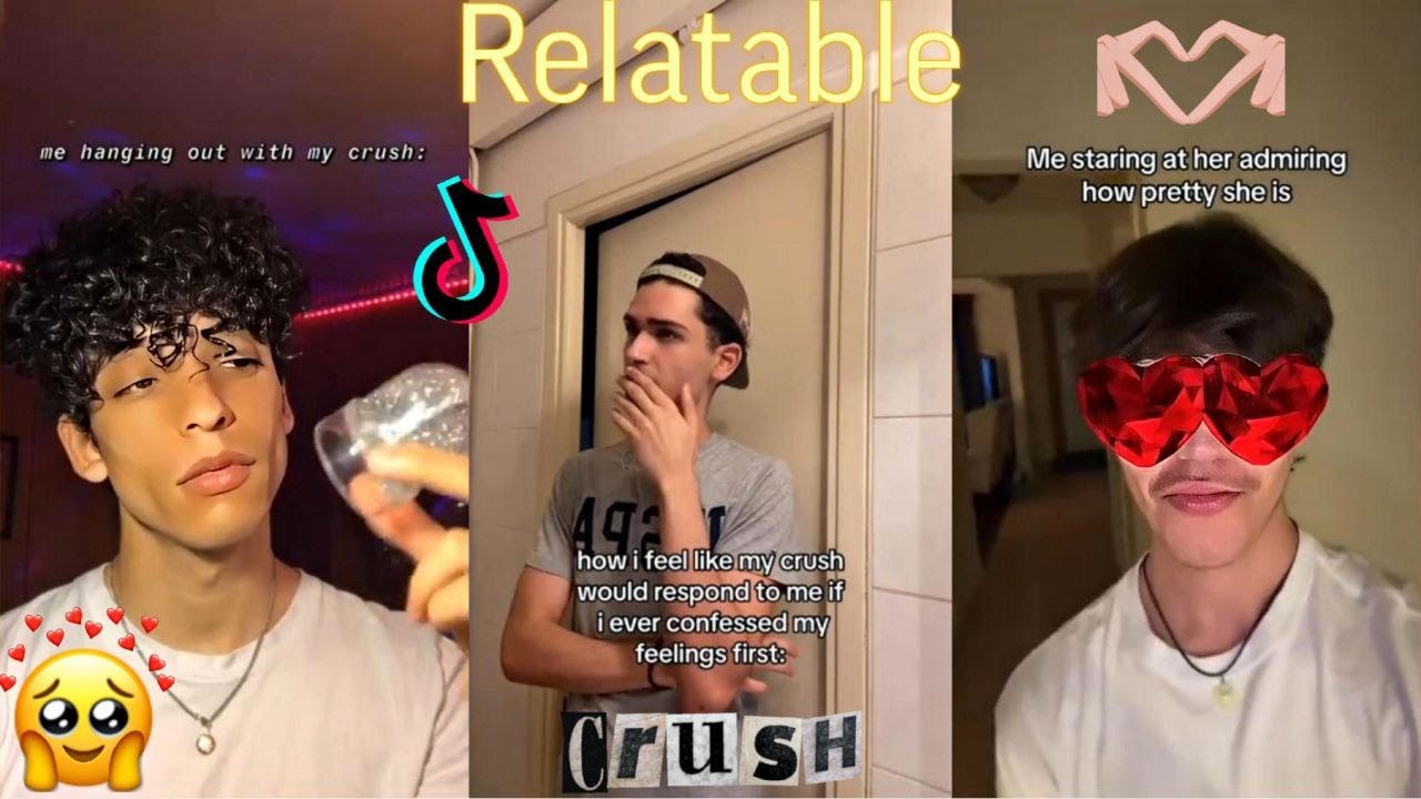 Relatable Crush - TikTok's Compilation #2 ️ - YouTube