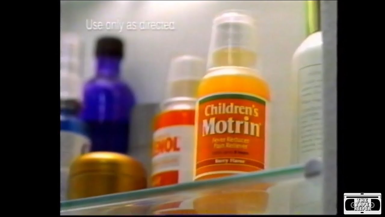 Children's Motrin Commercial - 1999 - YouTube