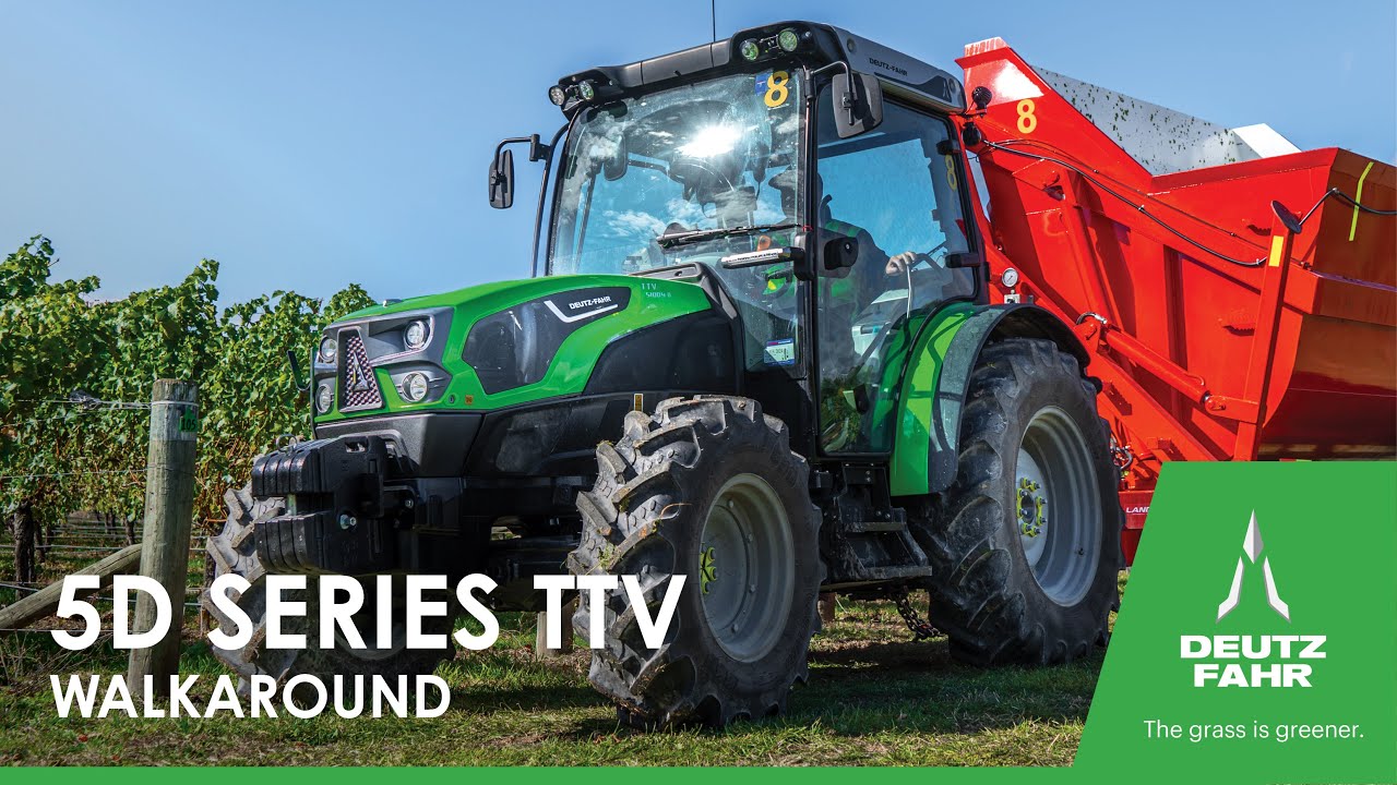 Deutz-Fahr 5D TTV Walkaround - YouTube