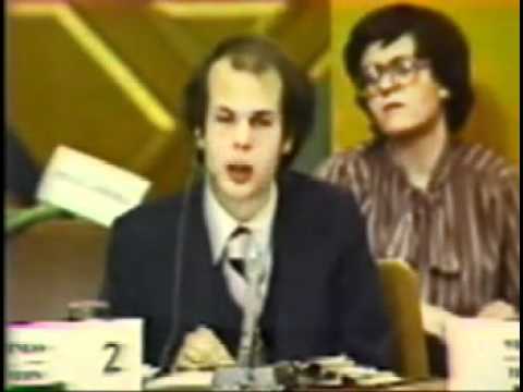 Dec 12 1980 David Lepofsky at Parliamentary Committee on Constitution ...