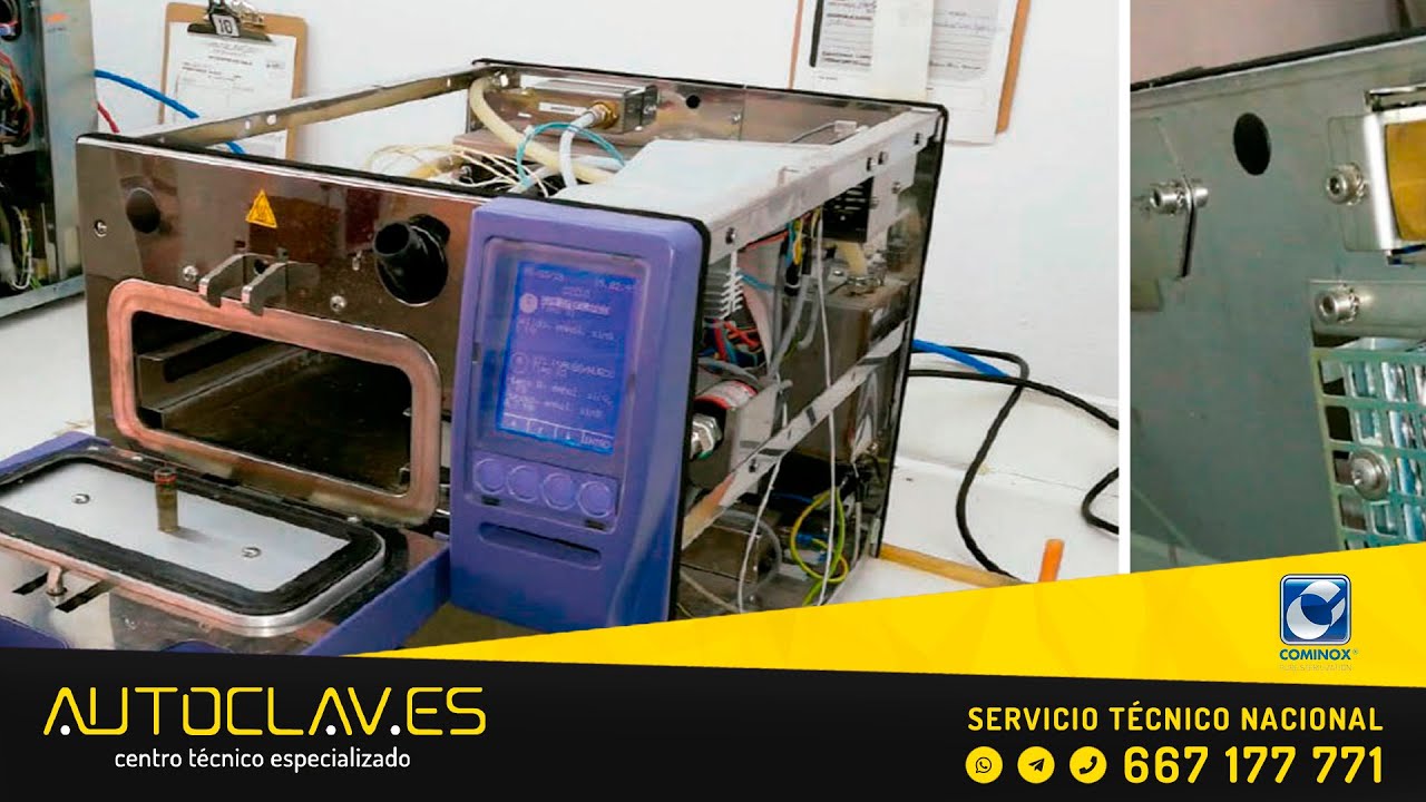 Servicio Técnico Nacional Autoclaves COMINOX - YouTube
