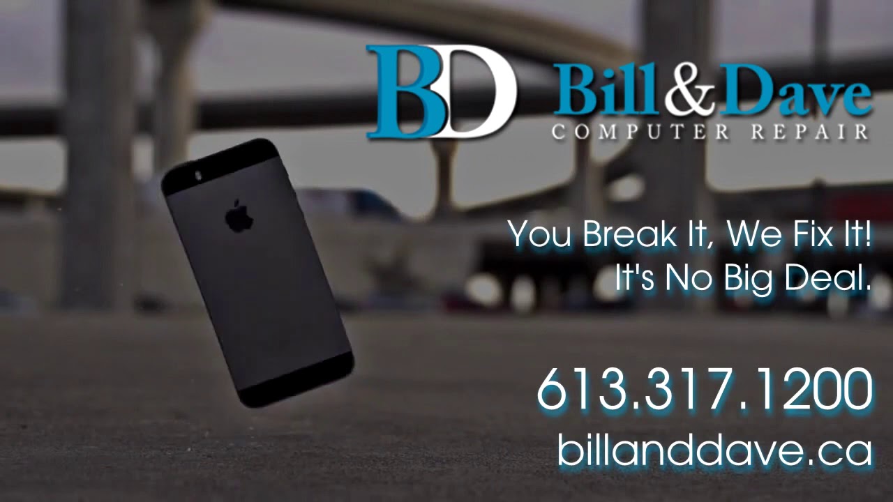 Bill & Dave Computer Repair Inc 613317 1200 billanddave ca - YouTube
