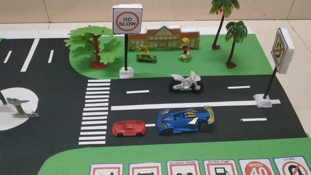 School project for Traffic awareness (specially for traffic signs ...