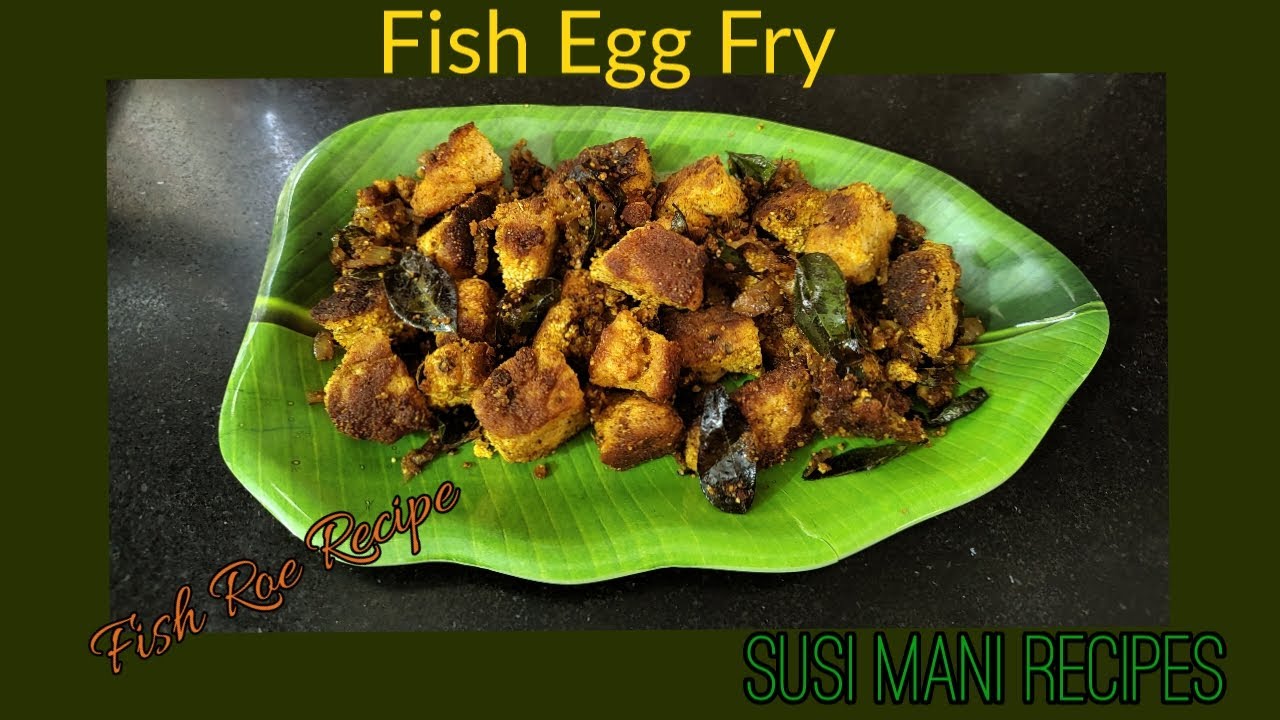 Fish Egg Fry | Fish Roe Recipe | Rohu Fish Eggs Fry | In Hindi | With ...