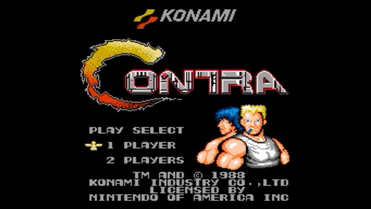 Contra NES Playthrough no Konami Code (4K) - YouTube