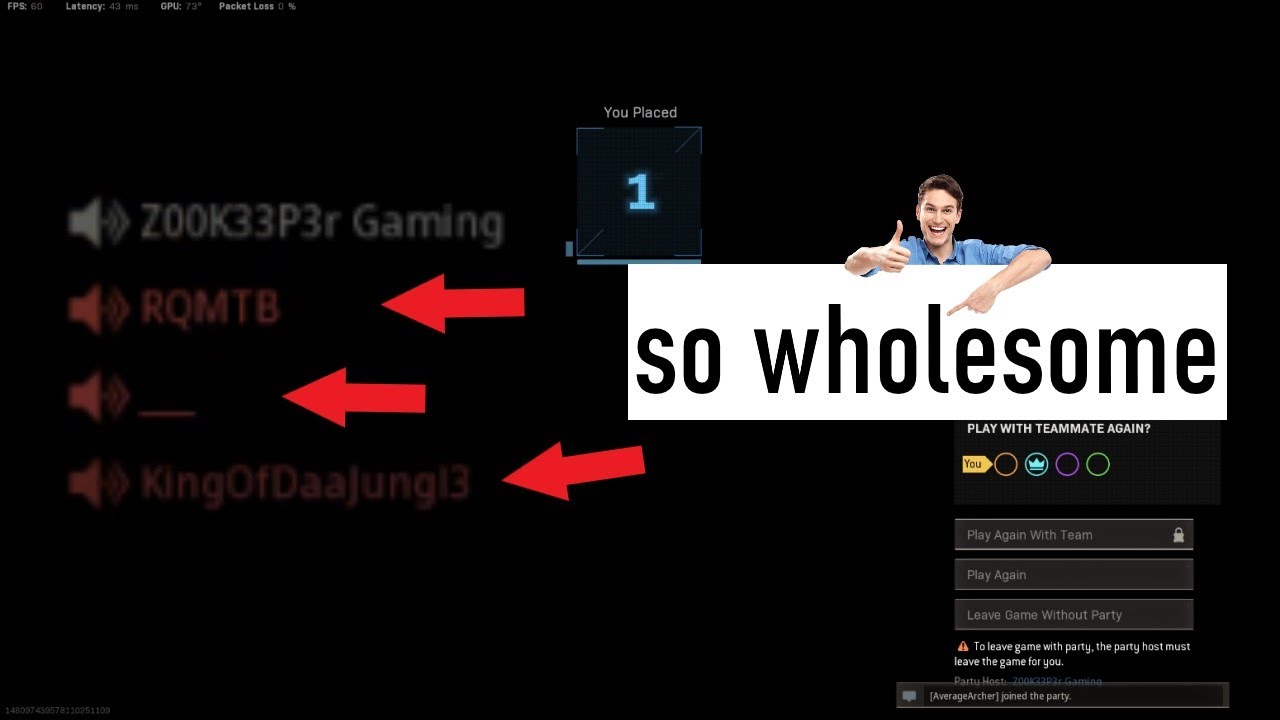 warzone POST GAME CHAT is always so wholesome :') - YouTube