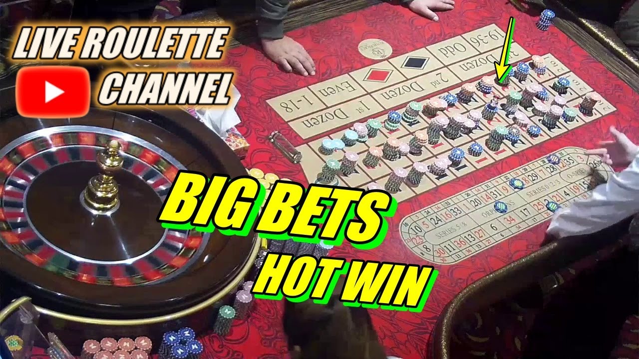 🔴LIVE ROULETTE |🔥 BIG BETS In Casino Las Vegas Hot Session Lots of ...