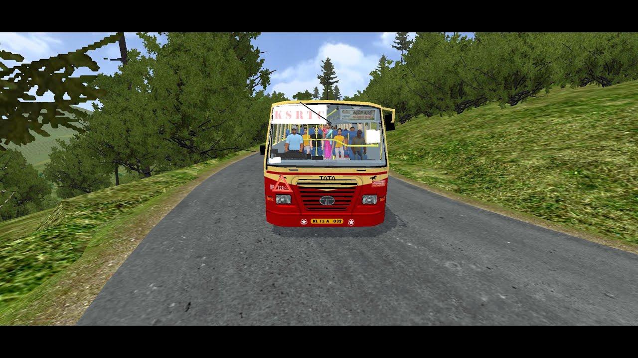 KSRTC bus stimulating game - YouTube
