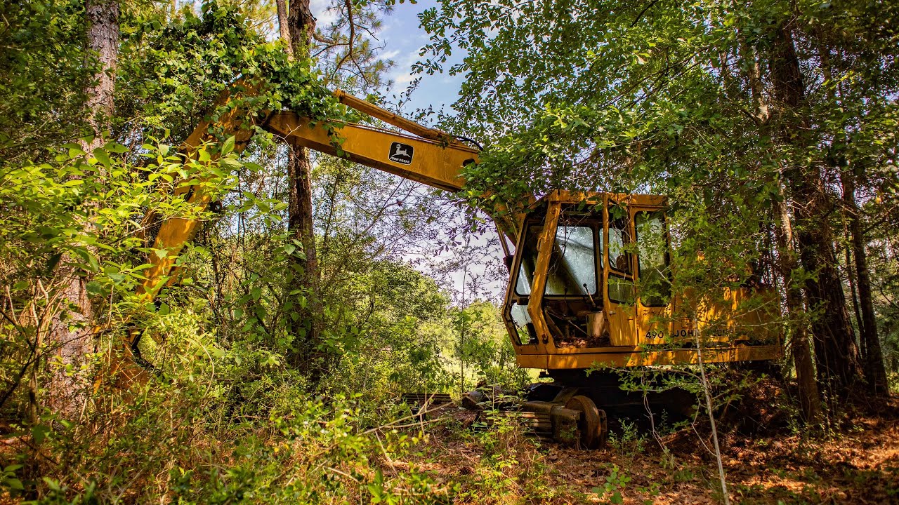 Excavator LOST IN TREES is giving us trouble! Troubleshooting the hard ...