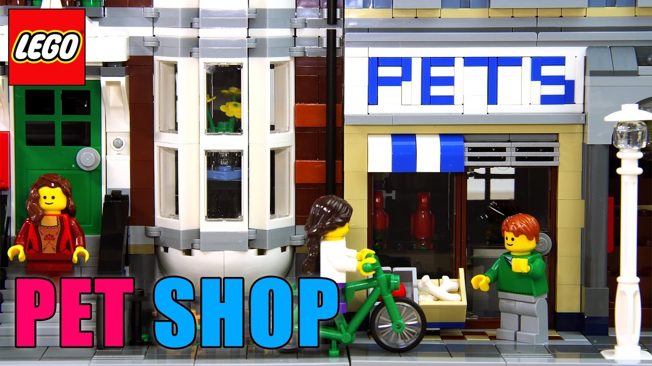 LEGO Pet Shop [Set #10218] - Stop Motion Speed Build - BOXSTATION ...