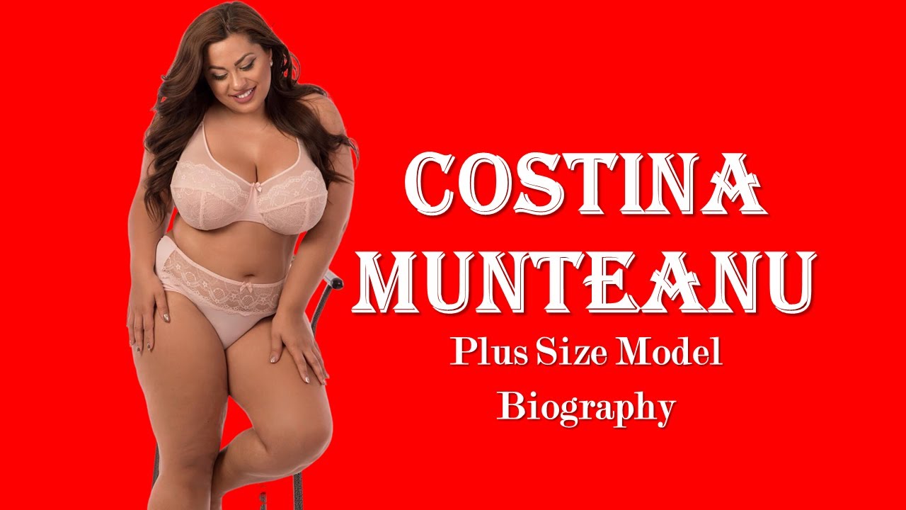 Costina Munteanu Romanian Plus Size Model Biography | Curvy Fashion Model | Plus Size Bikini ...