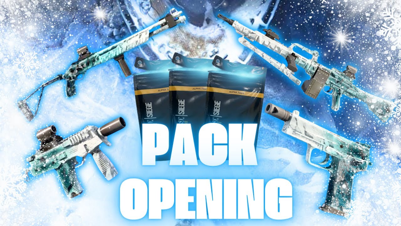 40+ PACKS 😱 BLACK ICE ️ OPENING 🤩| Rainbow Six Siege - YouTube