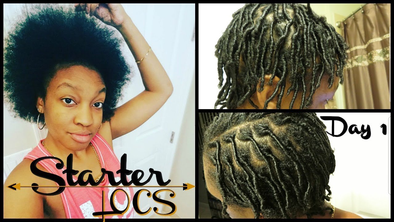 STARTER LOCS DAY 1 | MY LOC JOURNEY! - YouTube