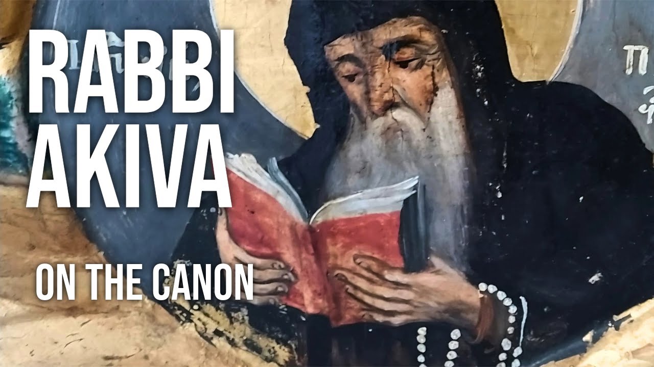How Rabbi Akiva PROVES the Catholic Canon! - YouTube