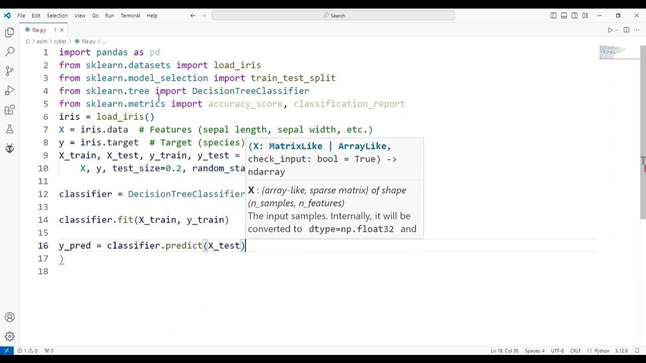 Classification with Decision Trees - Machine Learning - YouTube