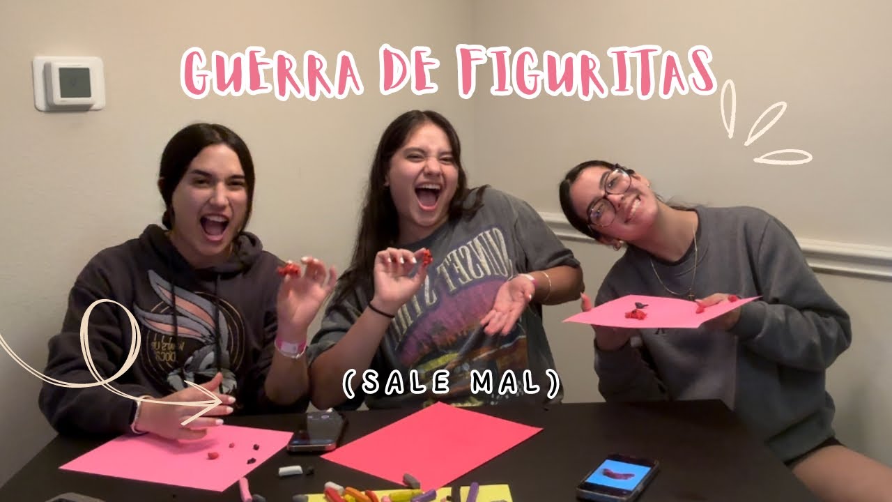 DESAFIO DE FIGURITAS DE PLASTILINA con mis amigas | Alexcymar - YouTube
