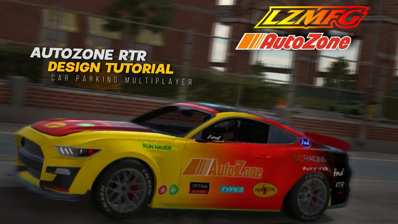 Adam lz AUTOZONE RTR design tutorial, Car parking multiplayer latest ...