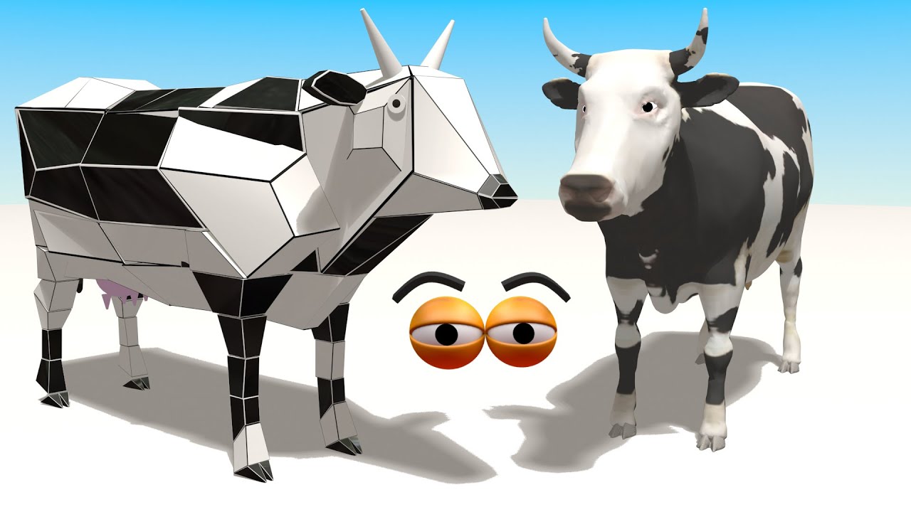 CUBE BUILDER for KIDS (HD) - Build a Cow from Farm for Children - AApV ...