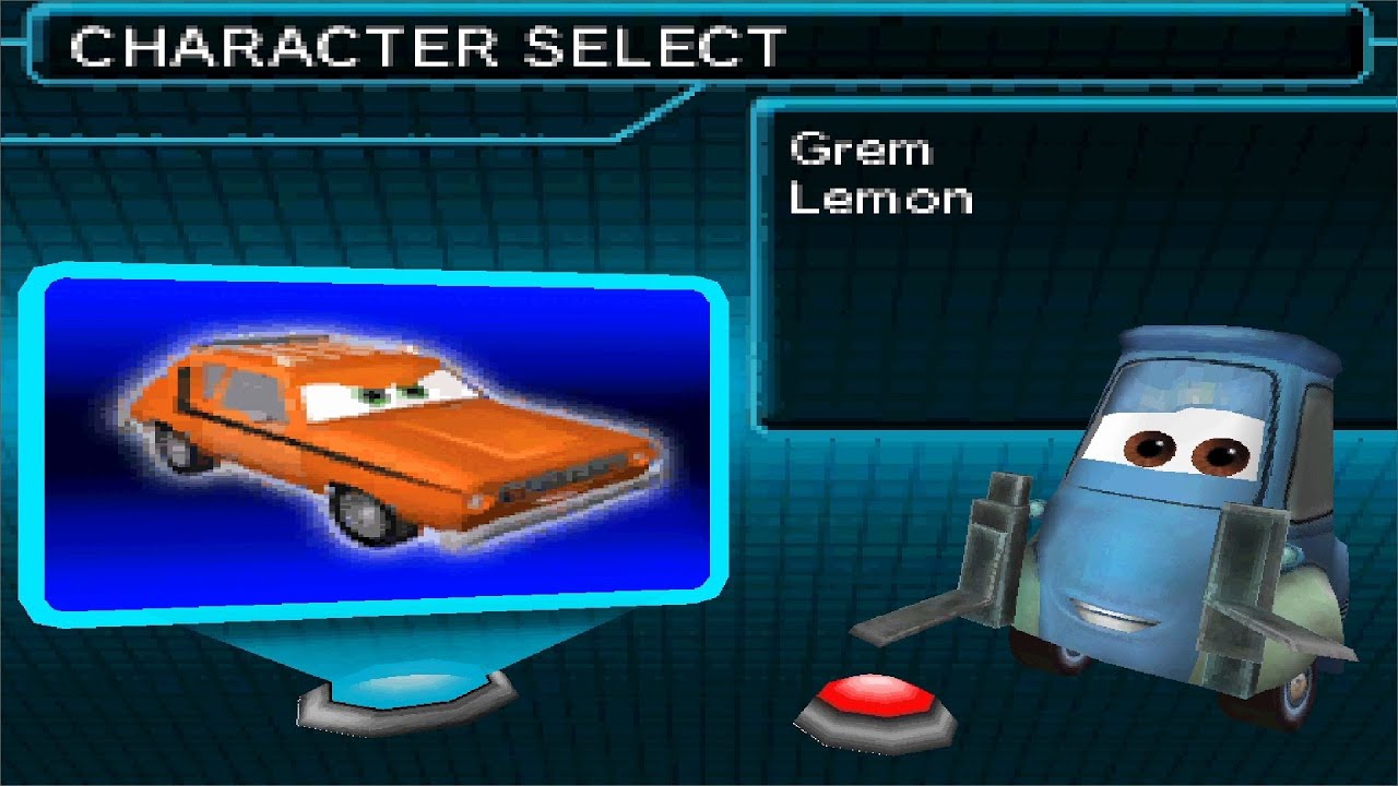 Cars 2 DS - Grem Gameplay (DeSmuMe) - YouTube